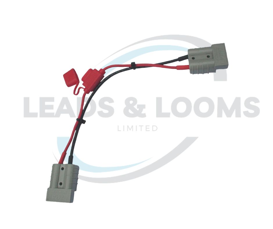 Anderson SB50 to Anderson SB50 with in-line Fuse - Leads and Looms